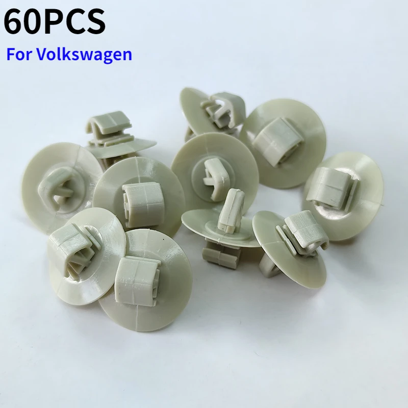60pcs Exterior Side Moulding & Door Plastic Trim Panel Clips for ...