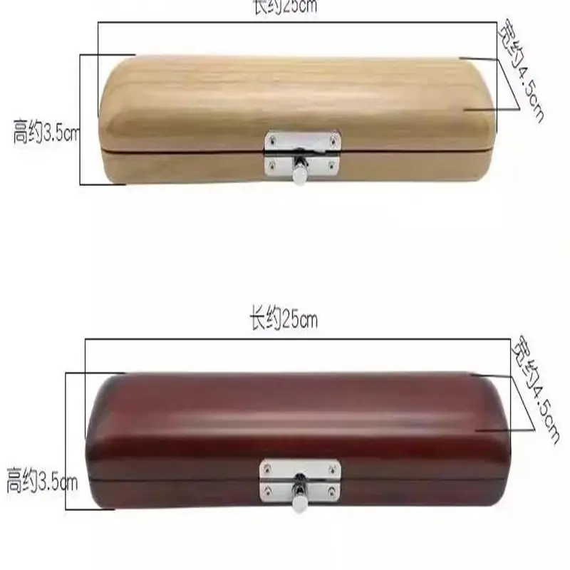 Wood-Flute-Head-Joint-Case-Wooden-Storage-Box-Flute-Mouthpiece ...
