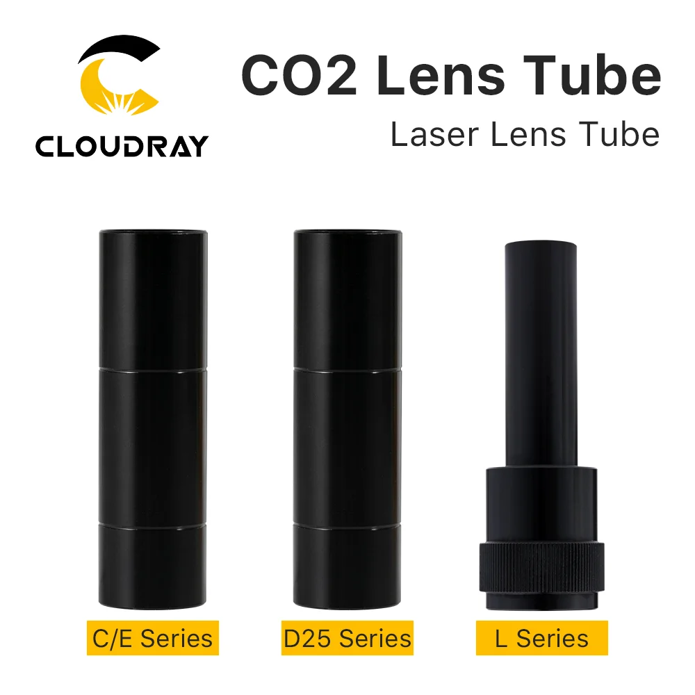 Cloudray CO2 Lens Tube O.D.24mm 25mm for D20 F50.8/63.5/101.6mm Lens CO2 Laser Cutting Engraving ...