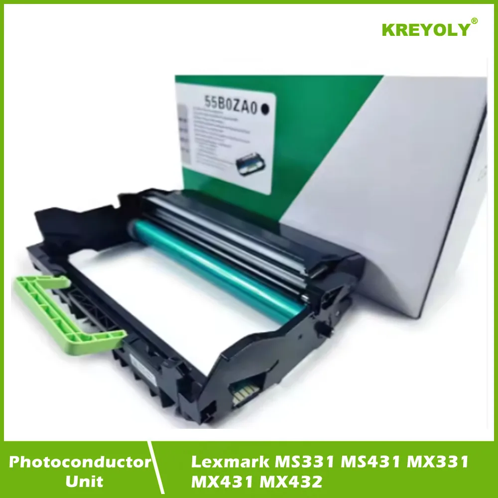 Nueva unidad fotoconductora Compatible 55B0ZA0 para Lexmark MS331 MS431 ...