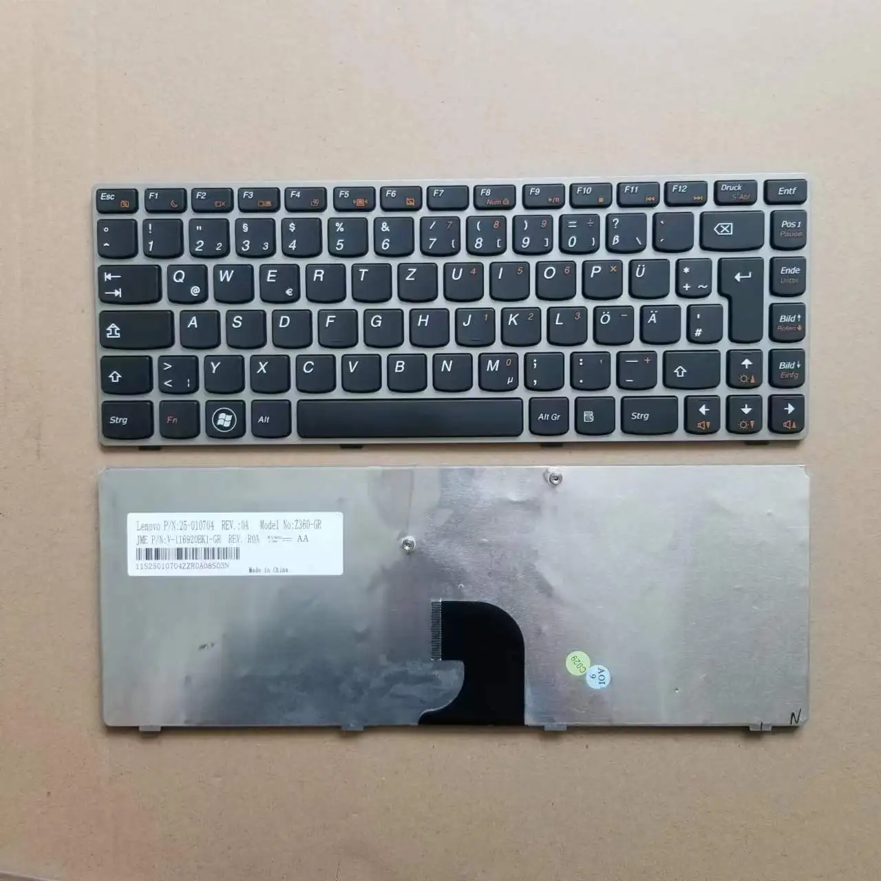 GR-Keyboard-Jerman-baru-UNTUK-Lenovo-IdeaPad-Z360-Z360A-Z360G-Z360P ...