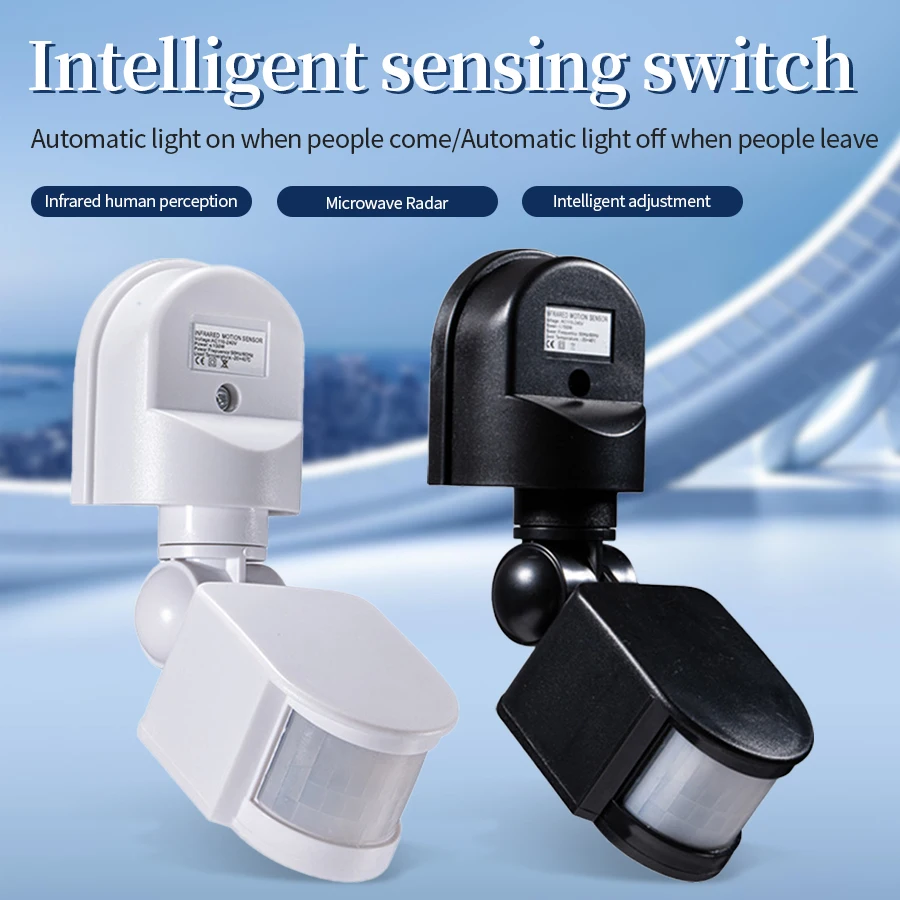 AC110-240V-Motion-Sensor-Switch-Automatic-Infrared-Human-Body-Induction ...