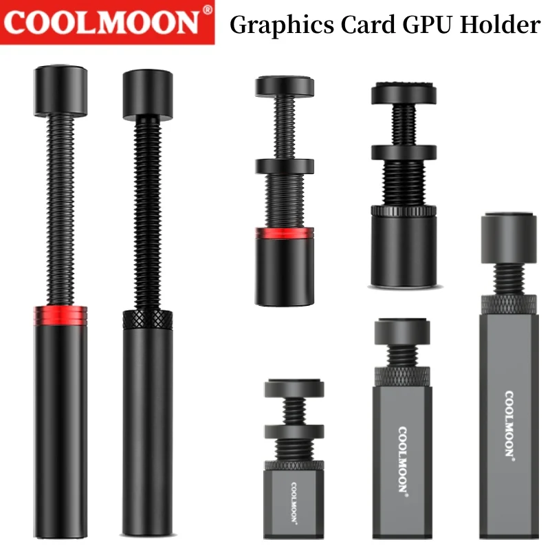COOLMOON-Graphics-Card-GPU-Holder-Adjustable-Telescopic-Rotary-Screw ...