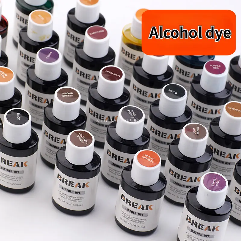 Homemade-Handmade-Leather-Alcohol-Dye-Leather-Dyeing-High-Concentration ...