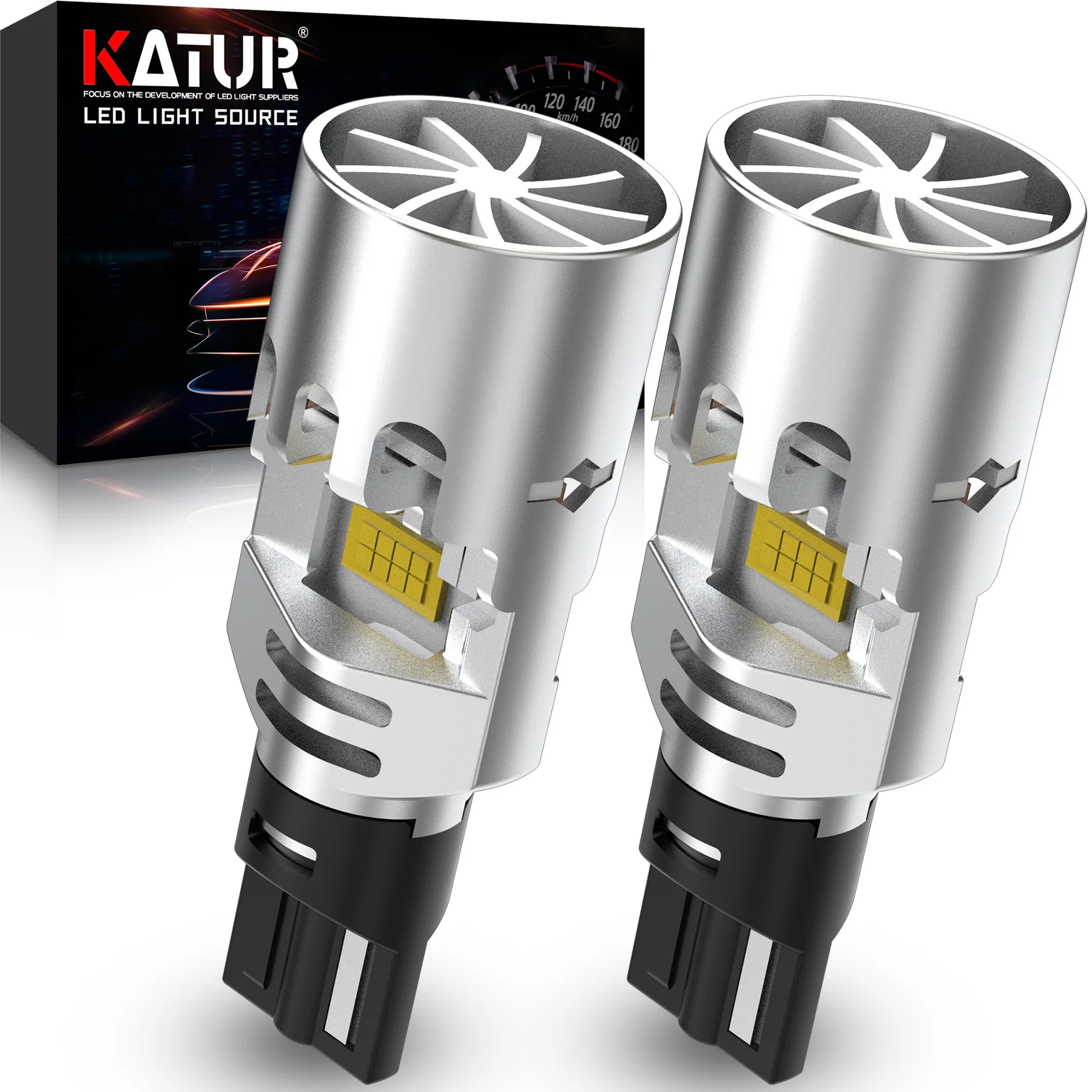2x W16W T15 LED Bulb CANBUS Error Free High Power 16w 955 921 912 For ...