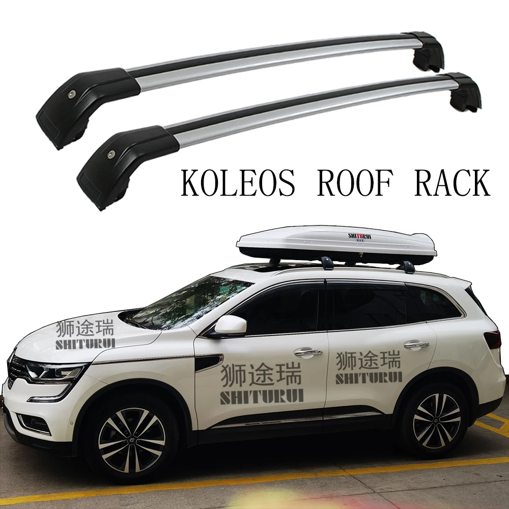 Shiturui 2pcs Roof Bars For Renault Koleos 2008-2020 Aluminum Alloy ...