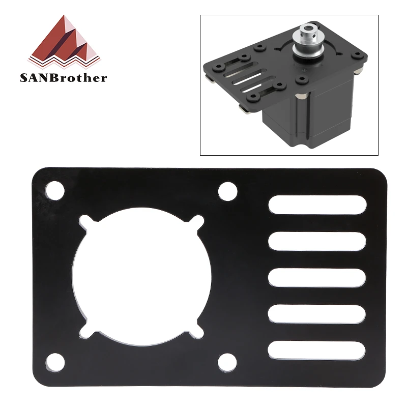 V-OpenBuildd NEMA 23 Stepper Motor Mounting Plate - 3D Printer part ...