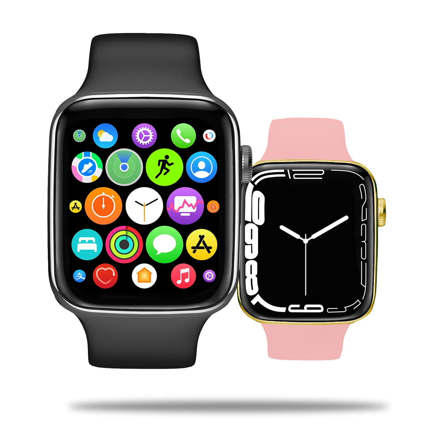 2022 IWO Series Smart Watch Bluetooth Call Heart Rate, 43% OFF