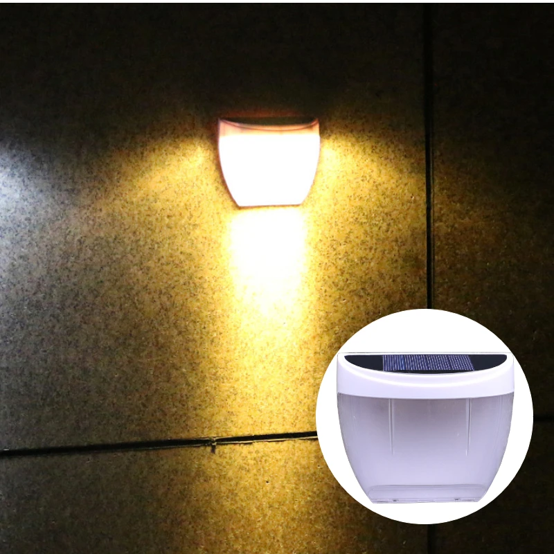 8led-Solar-Wall-Lamp-Outdoor-Waterproof-Sunlight-Sensor-Fence-Lamp ...
