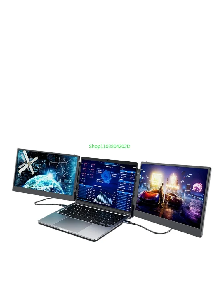 Convenient-monitor-dual-screen-folding-14-inch-notebook-expansion ...