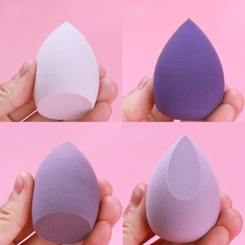 4Pc Beauty Egg Makeup Blender Cosmetic Puff Makeup Sponge Cushion ...