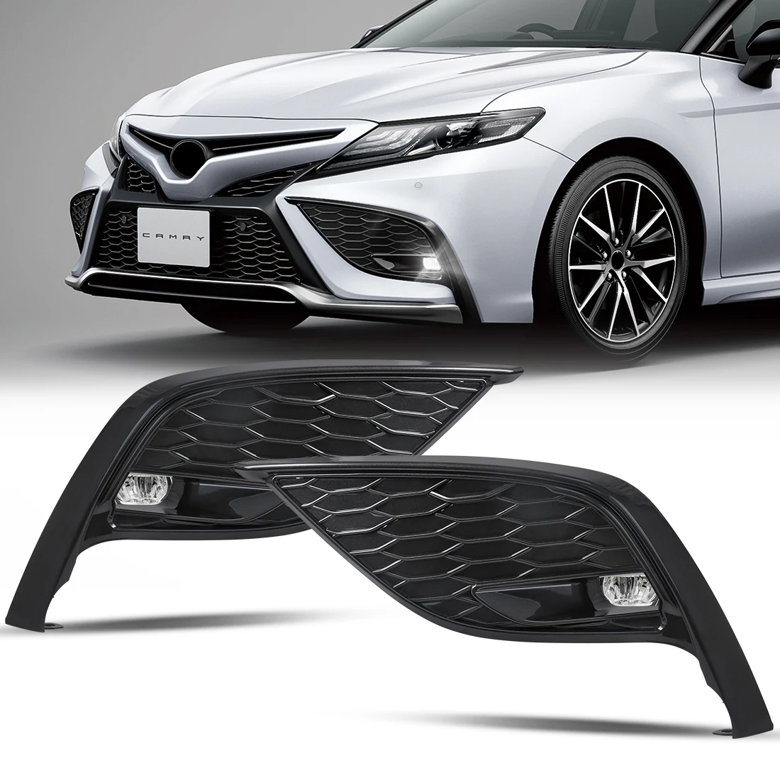 LED-Fog-Lamps-For-Toyota-Camry-SE-XSE-2021-2022-2023-2024-DRL-Daytime ...