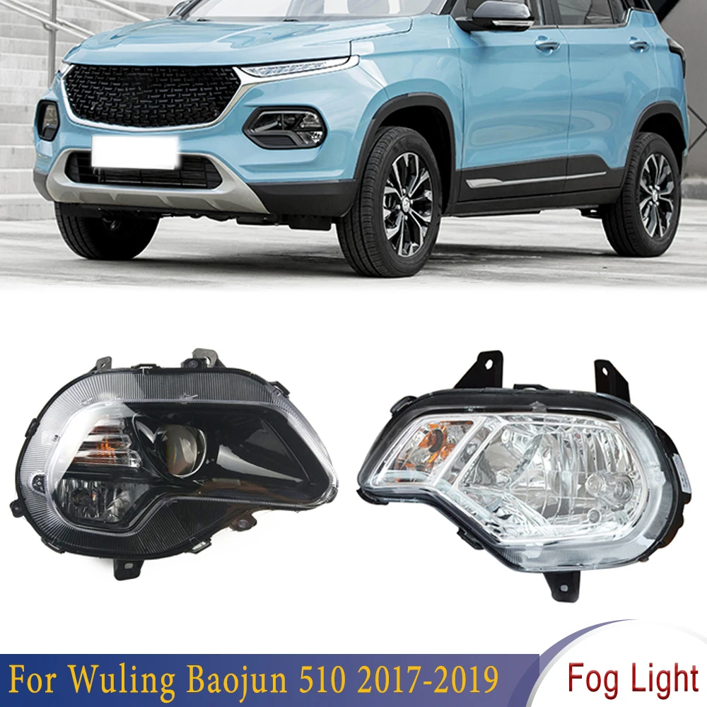 Front-Bumper-Fog-Lamp-Headlight-Assembly-Daytime-Running-Lights-Left ...