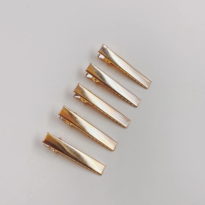 New-Rainbow-Craft-Shop-20pcs-lot-High-quality-Gold-Flat-Alligator-Clips ...