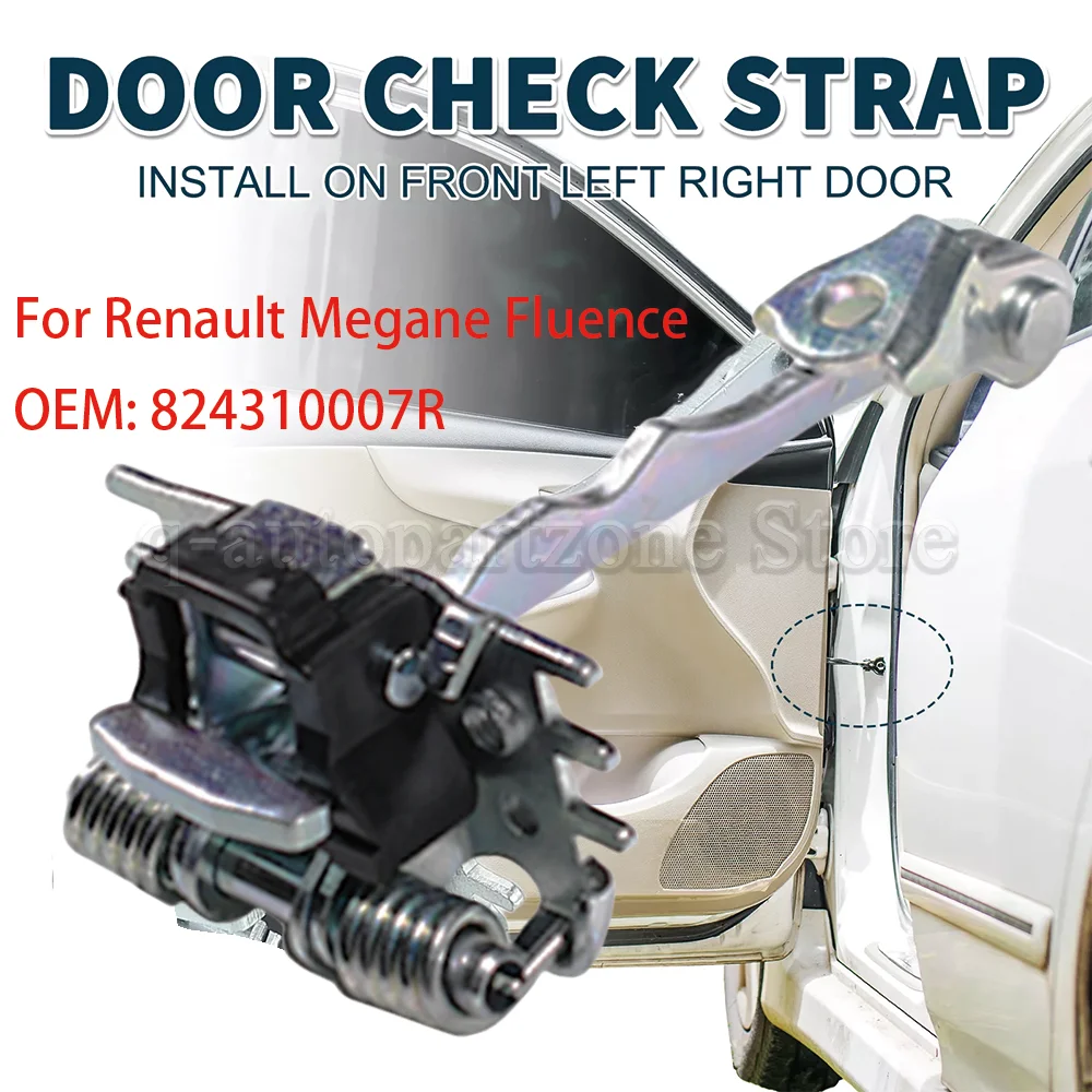 Door Hinge Stop Check Strap Limiter Front Left Or Right For Renault ...