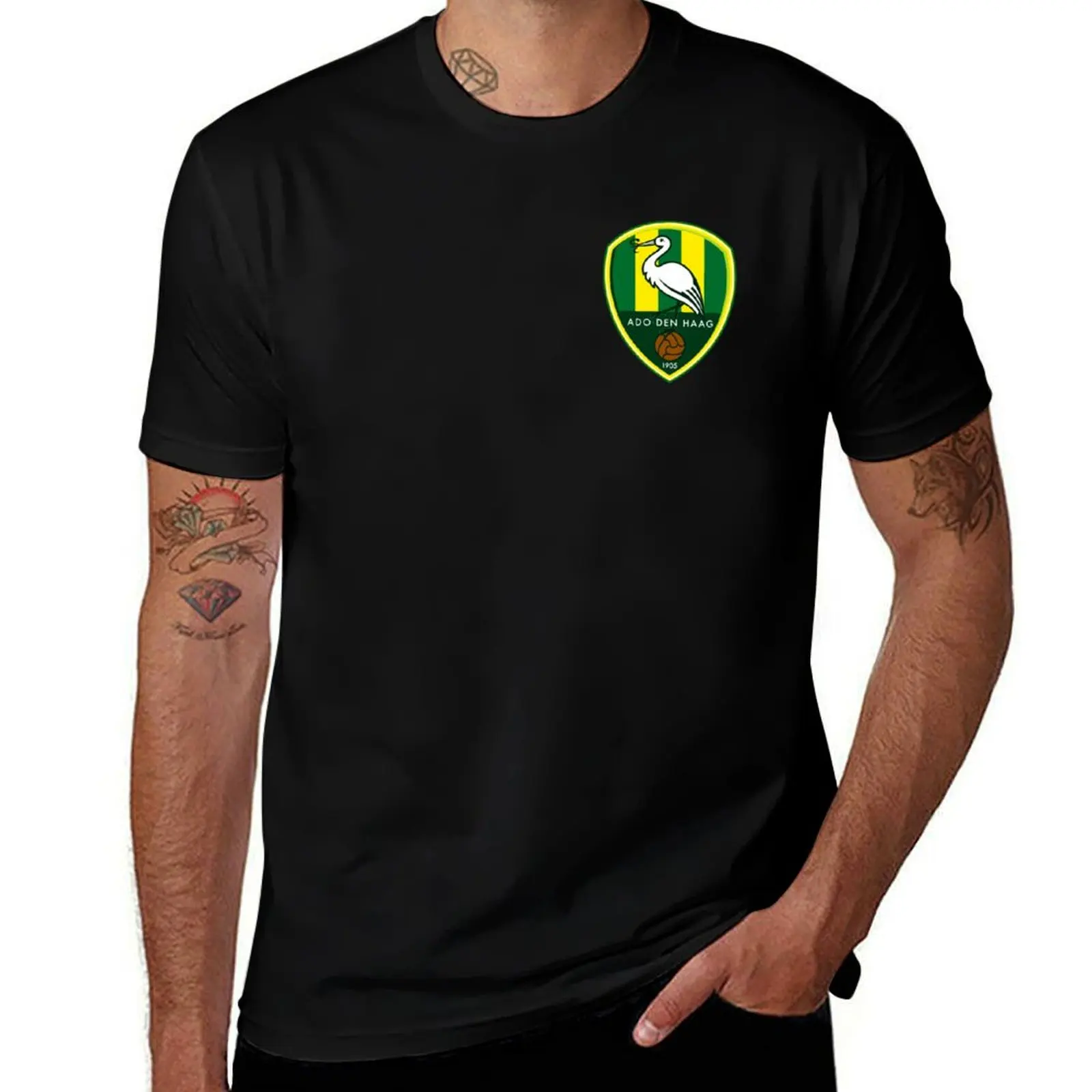 ADO Den Haag Crest/Logo T-Shirt designer shirts for a boy cheap stuff ...