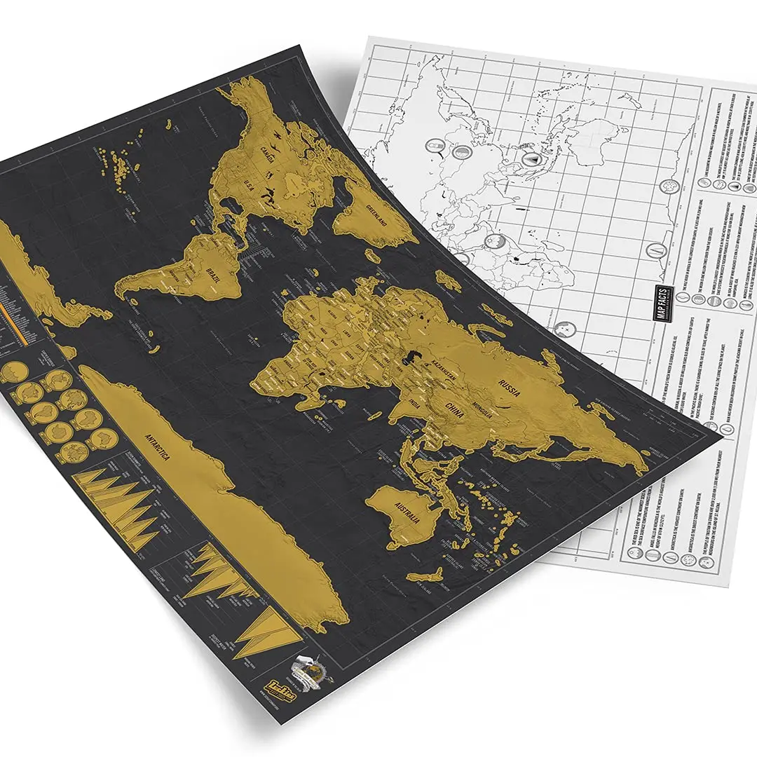 Mapa-del-mundo-rascador-de-tama-o-Deluxe-Mini-Mapa-de-viaje-para ...