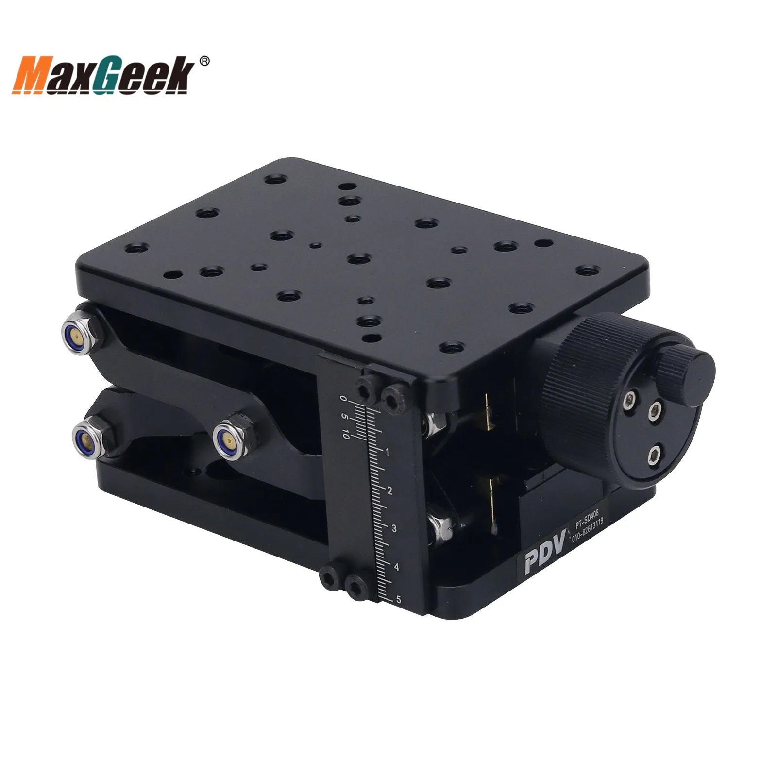 Maxgeek-PT-SD408-Z-Axis-Laboratory-Scissor-Jack-High-Precision-Lab-Jack ...