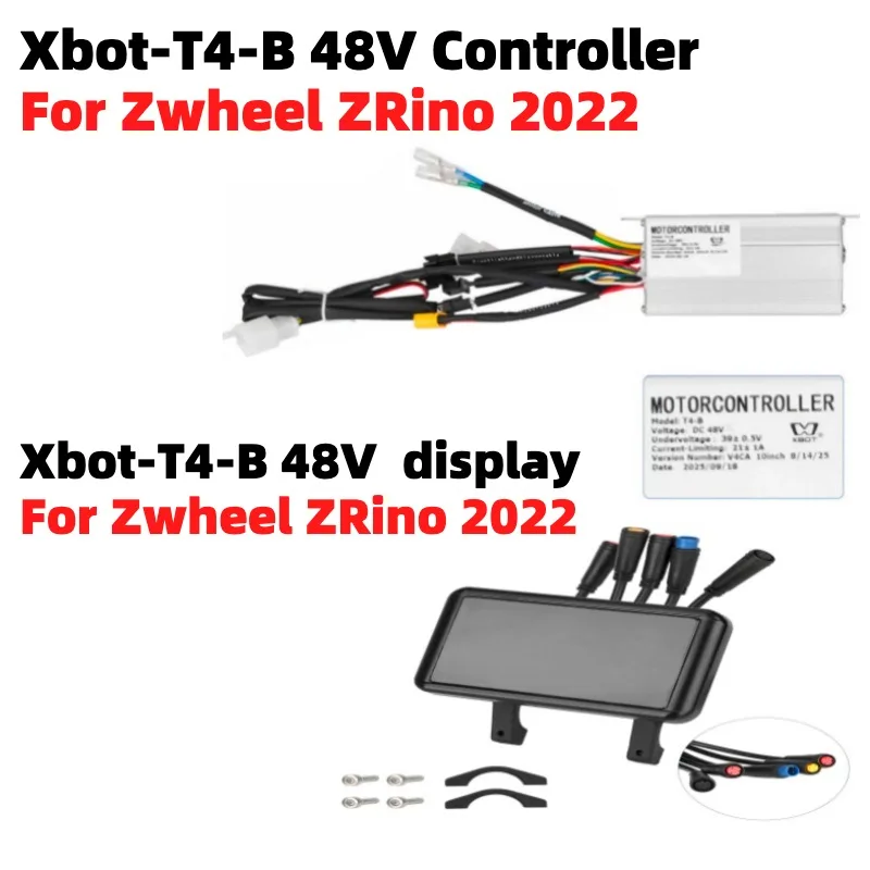 E-scooter Zwheel Kit Xbot-T4-B Controller 48V Display Instrument for ...
