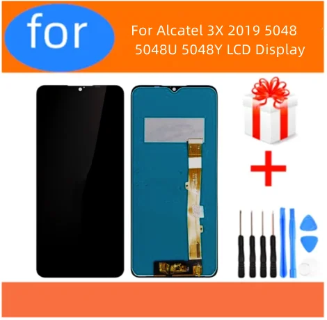 6-517-Orginal-LCD-Display-Touch-Screen-For-Alcatel-3X-2019-5048-5048U ...