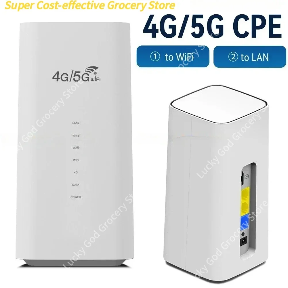 4G LTE WIFI Router 300Mbps 3LAN VPN CPE RJ45 with Sim Card Slot Built ...