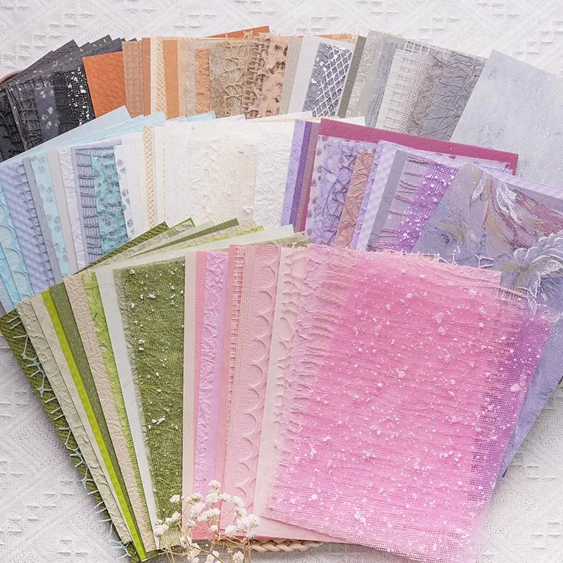 Estilo-vintage-Especial-Gaze-Mixed-Paper-Scrapbooking-Paper-Decorar ...