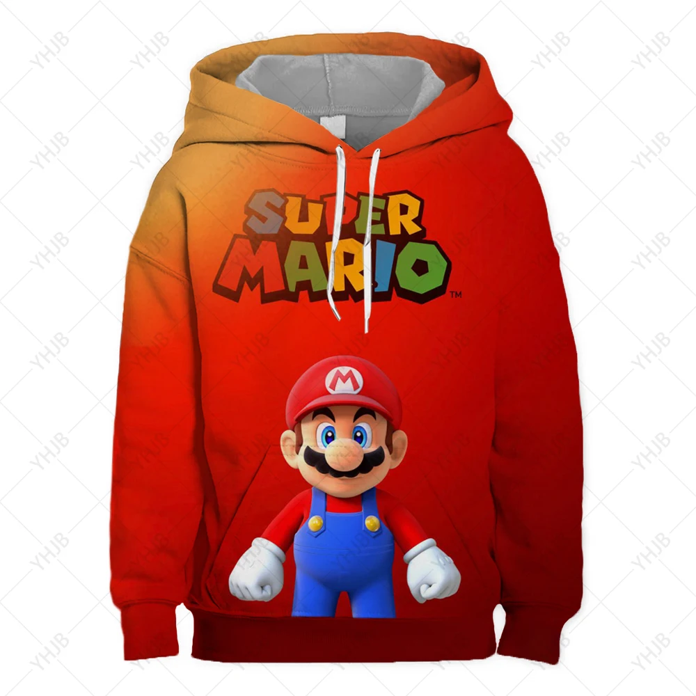 Ropa-de-dibujos-animados-de-Mario-para-beb-sudaderas-con-capucha-de ...
