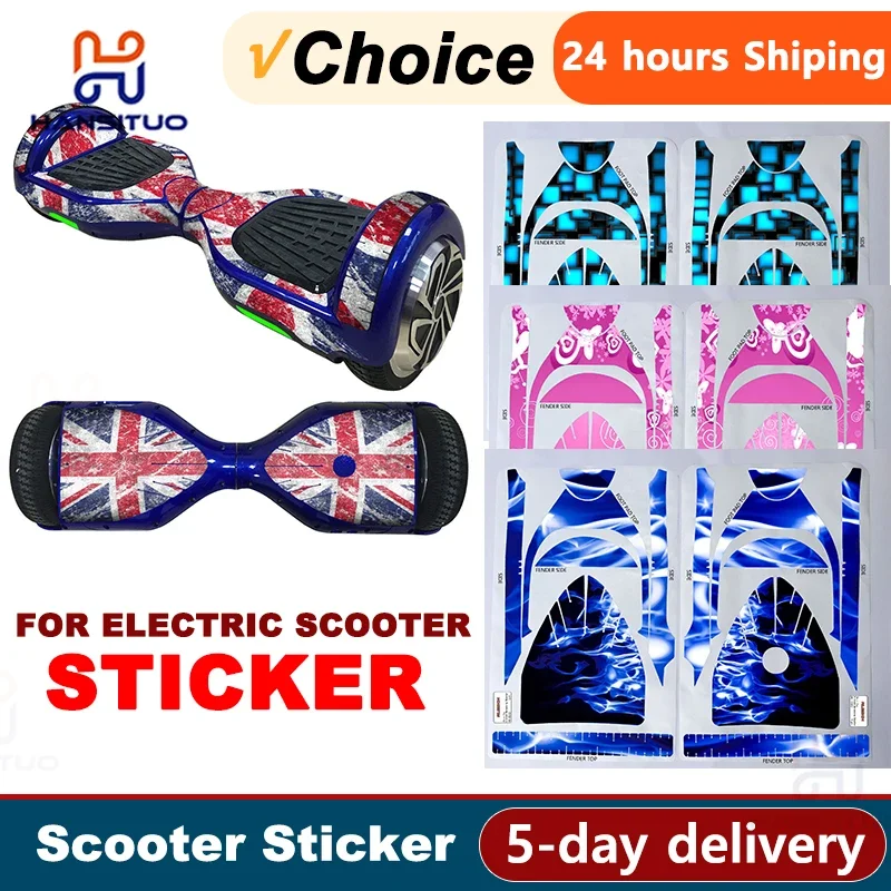 6.5 Inch Electric Scooter Sticker Hoverboard Gyro Scooter Skateboard ...