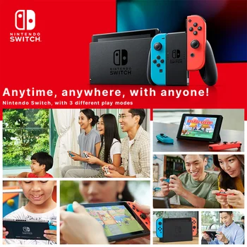 Nintendo Switch Game Console 32GB ROM 6.2'' LCD Screen TV Tabletop ...