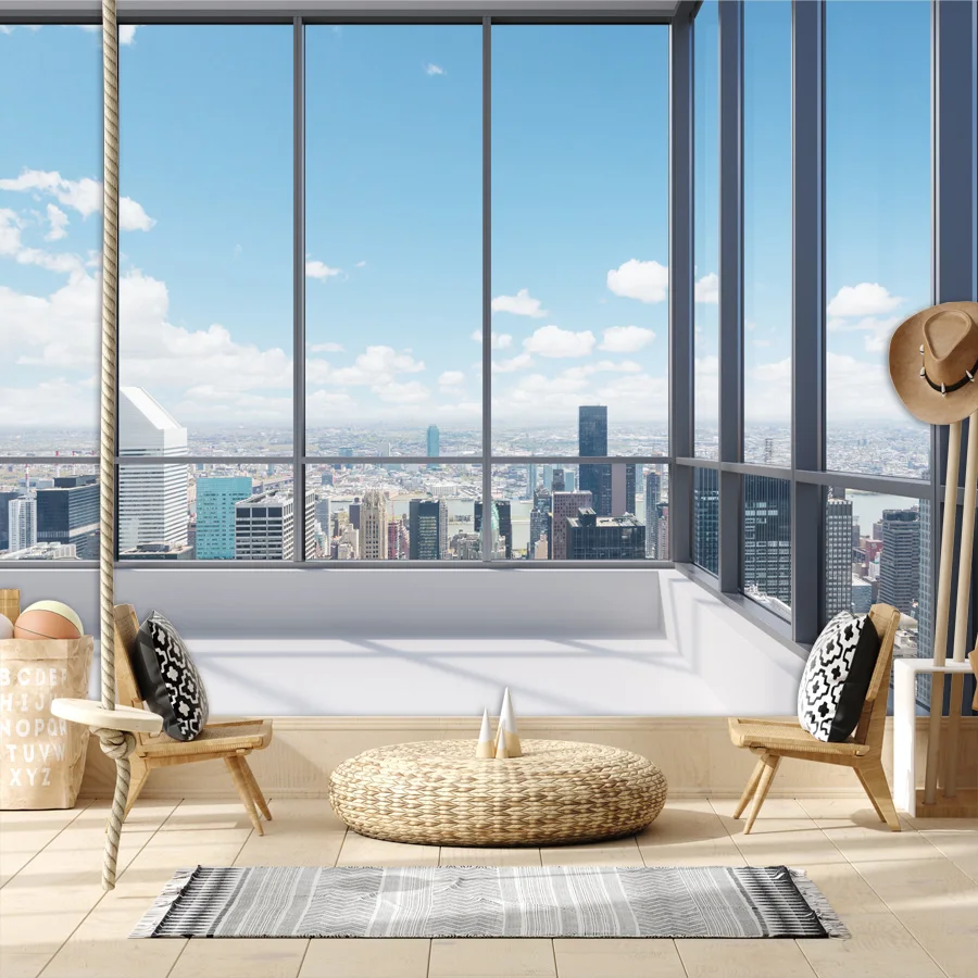 Window View Wallpaper Murals