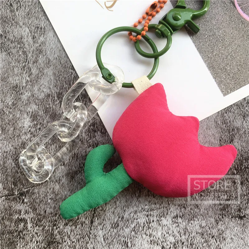 Dragonne,Lanière en peluche pour téléphone, motif fleurs, cordon pour ...