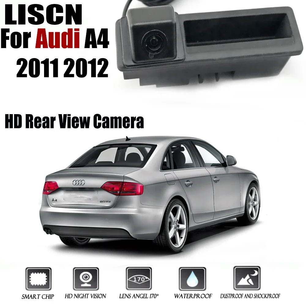 Rear View Parking Camera For Audi A4 2011 2012 Night Waterproof Backup ...