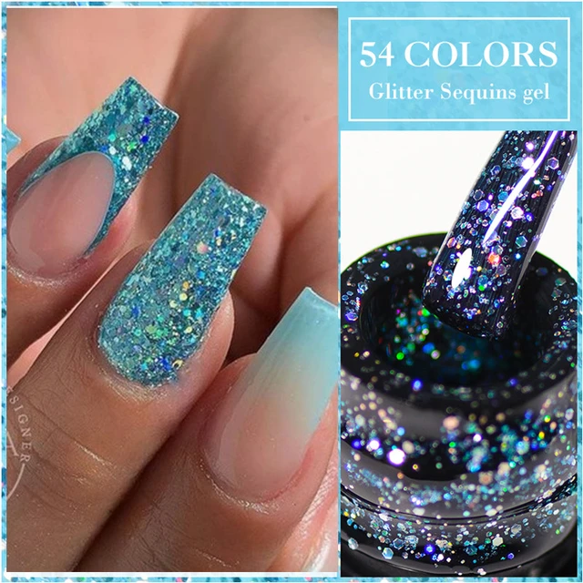 Glitter Fade Nail Designs