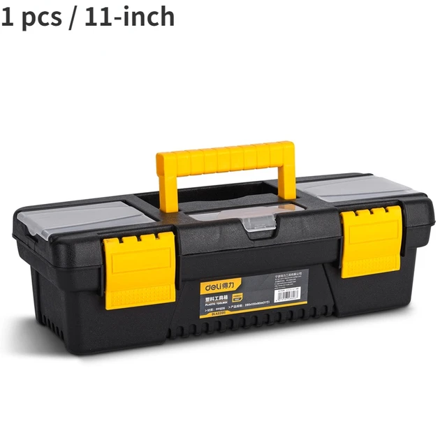 Deli 1 Pcs Multiple Specifications Double Layer Tools Storage Boxes ...