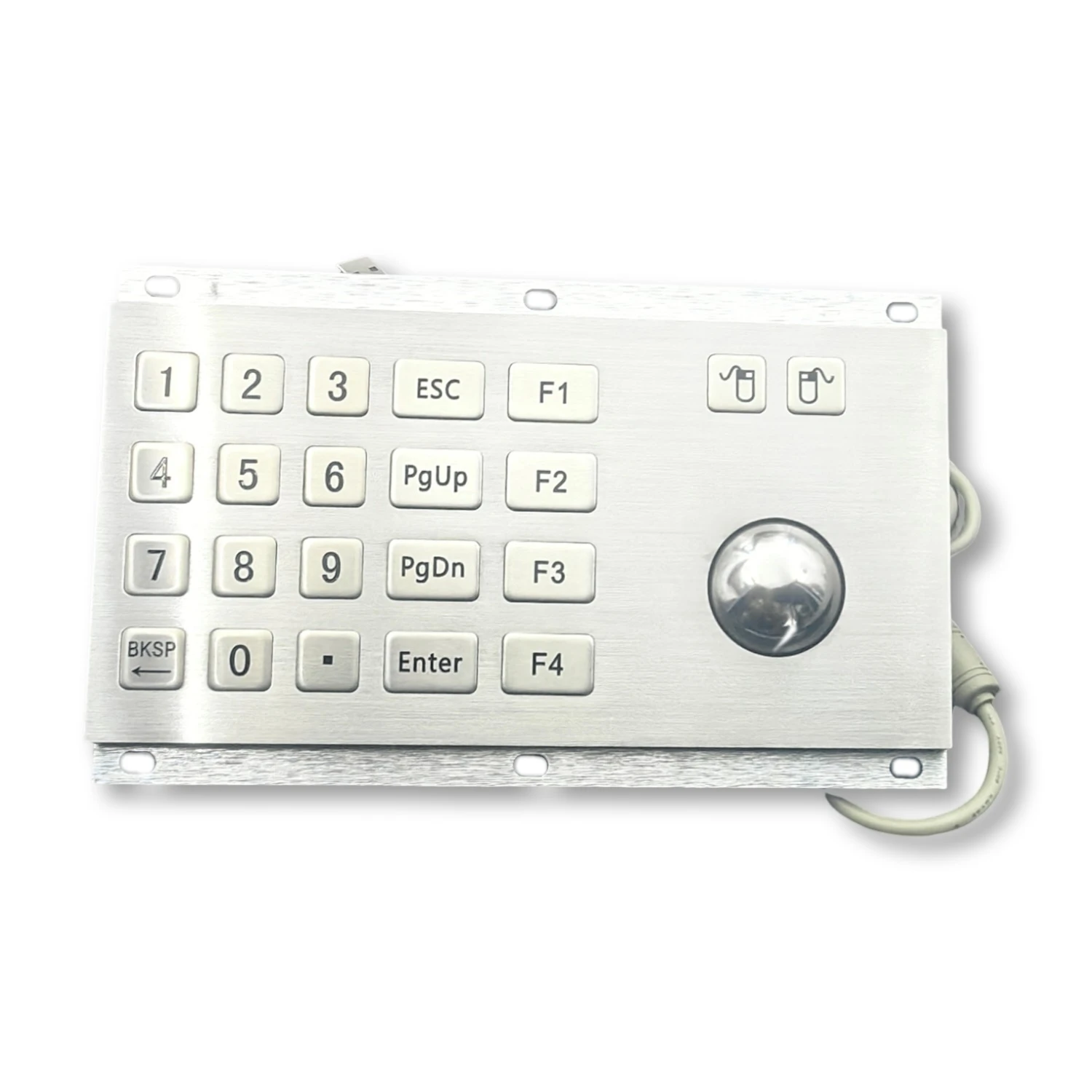 USB-Rear-Panel-Mount-20-Keys-Keypad-with-38mm-Metal-Trackball ...