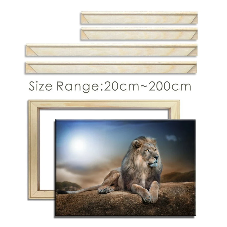 30x40 40x50 50x70 60x90 Canvas Frame Wooden Frames Wooden Photo Oil ...