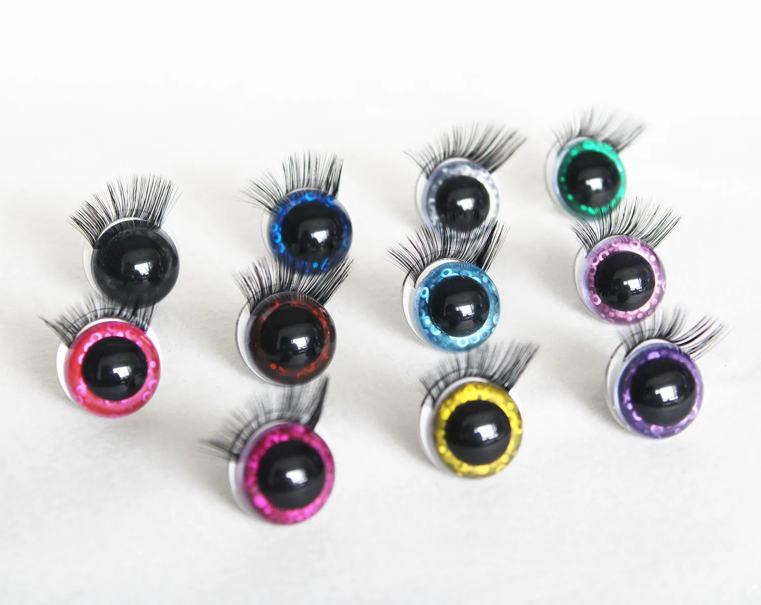 10pcs-new-9mm-to-22mm-round-clear-toy-safety-glitter-eyes-with-black ...