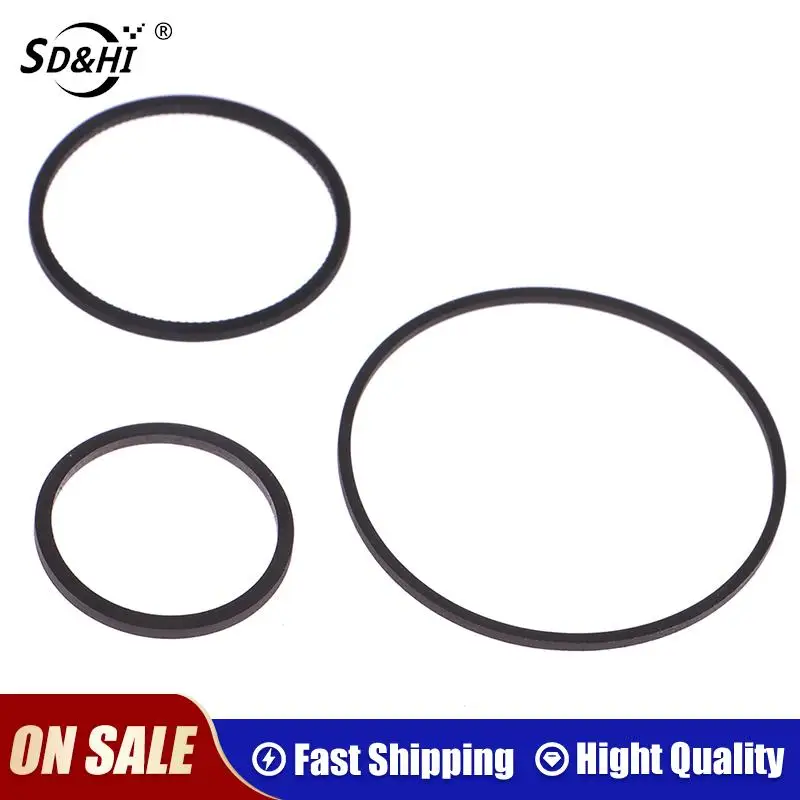 20Pcs/set Universal Mix Replacement Rubber CD DVD Rubber Belt Turntable ...