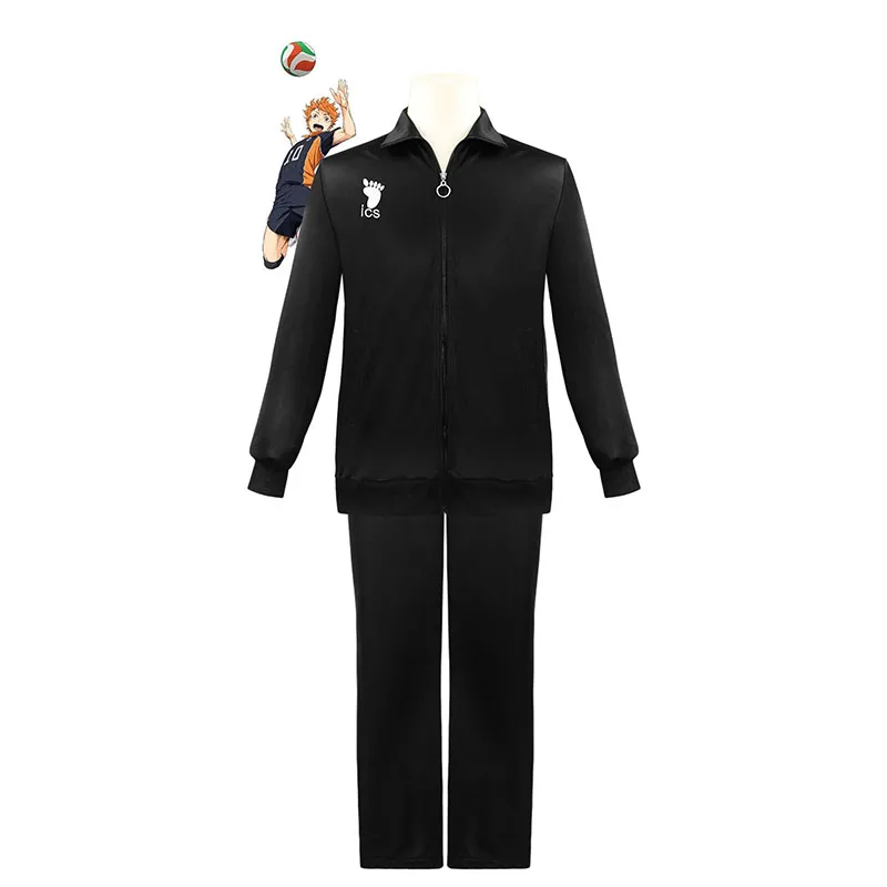 Anime-Haikyuu-Cosplay-Jacket-Haikyuu-Black-Sportswear-Karasuno-High ...
