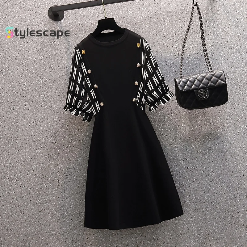 Large Size Women's 2024 Summer New Slimming and Age Reducing ...