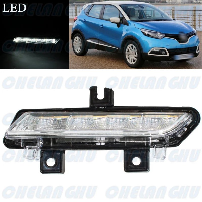 For Renault Captur 2013 2014 2015 2016 2017 Right Side Front Bumper LED ...