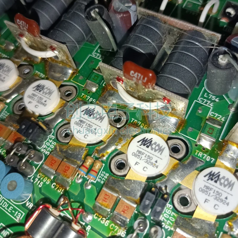 単一トランジスタ電子レンジ要素、高周波チューブ、電力ブースター通信、mrf150、atc、rf