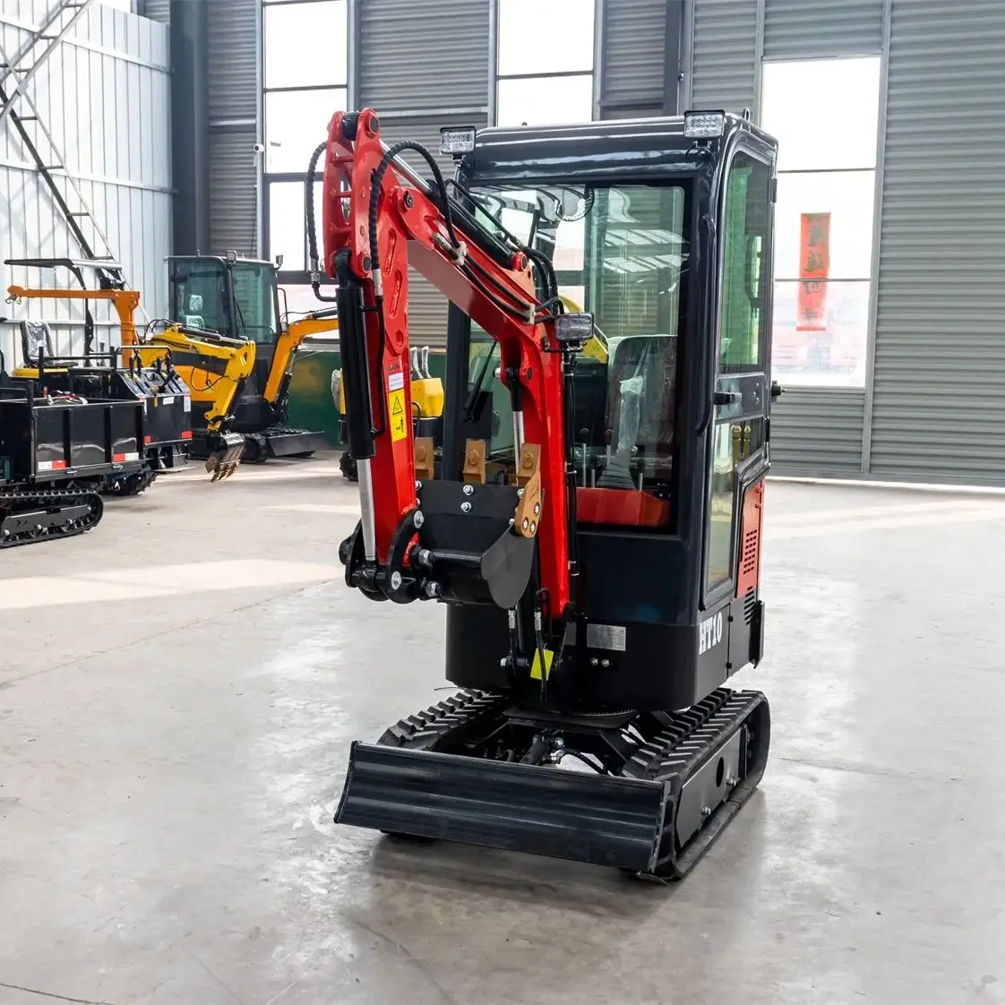 Hydraulic-1-8-Ton-Agricultural-Mini-Excavator-1800KG-EPA-Euro5-Crawle ...