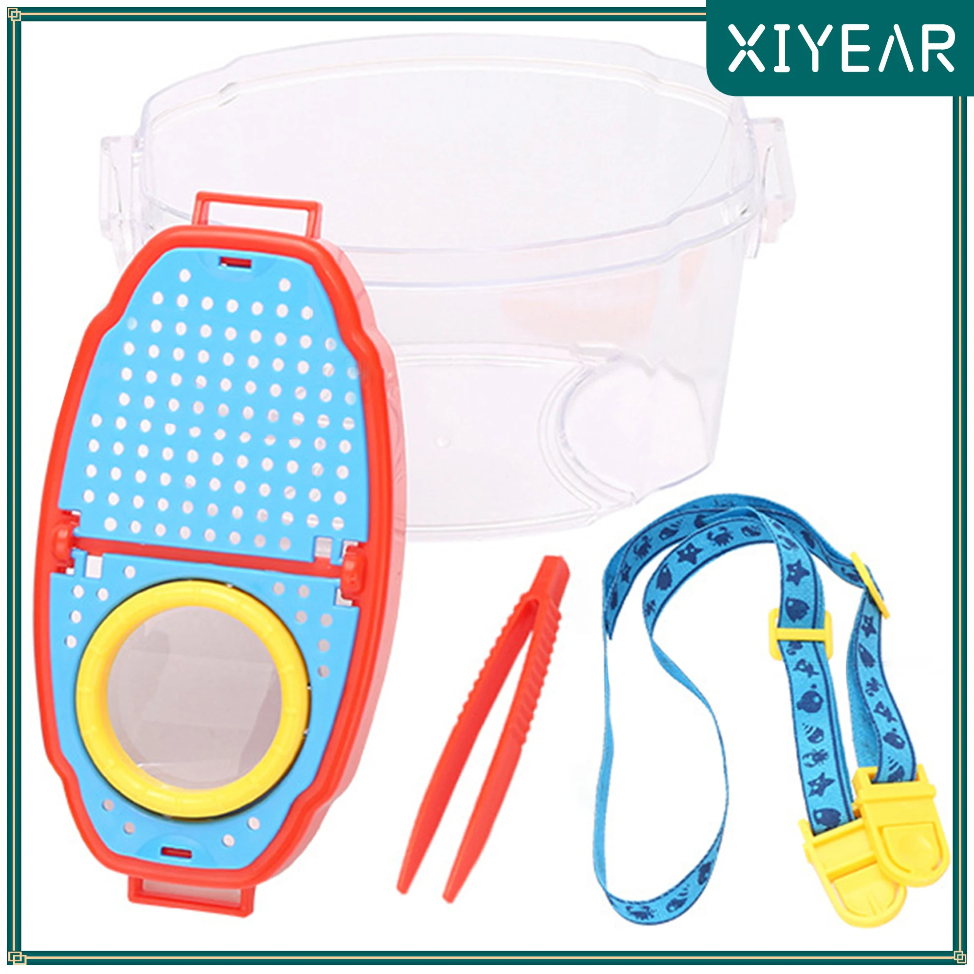 Portable-Bug-Viewer-Outdoor-Insect-Box-Magnifier-Observer-Kit-with ...