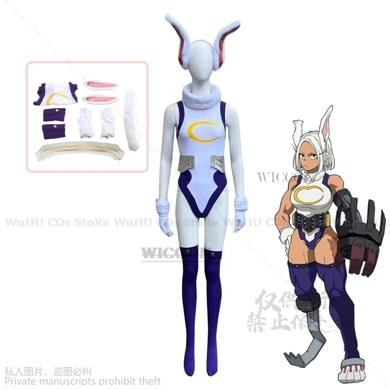 Disfraz-de-Anime-My-Hero-para-hombre-y-mujer-Cosplay-de-conejo-Mirko ...