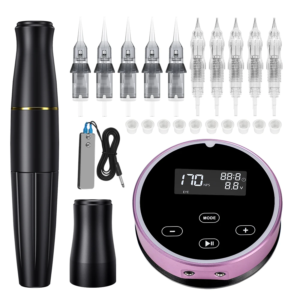 P30ctge004 Permanent Makeup Tattoo Machine Dual Eyebrow Microblading ...