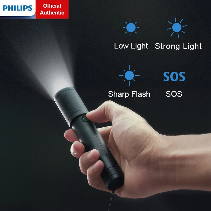 Philips-300Lumen-Bright-Flashlight-Powerful-3W-Led-Flashlights ...