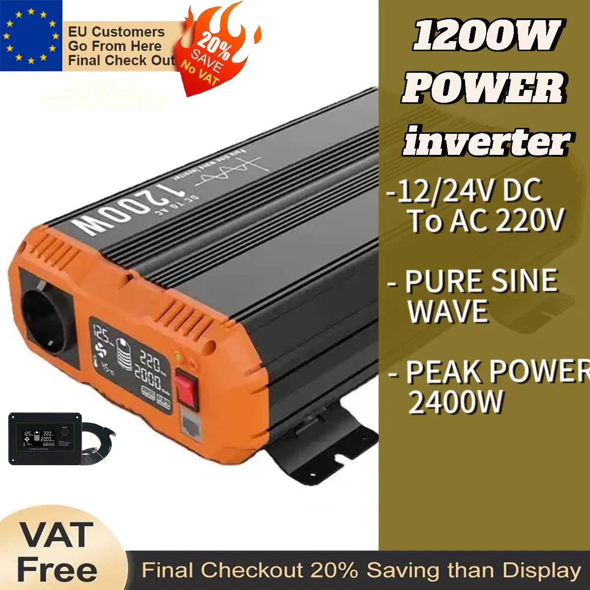 Inverter-1200W-Off-Grid-Solar-Inverter-DC-12V-24V-To-AC-220V-230V-With ...