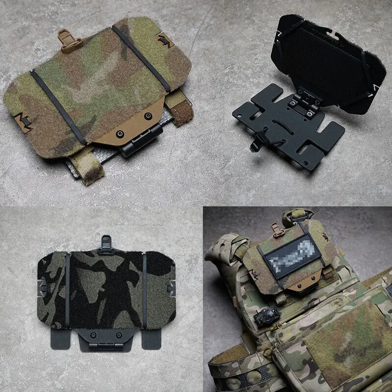 Tactical-Molle-Chest-Phone-Navigation-holder-mount-Plate-1-5-For-CPC ...