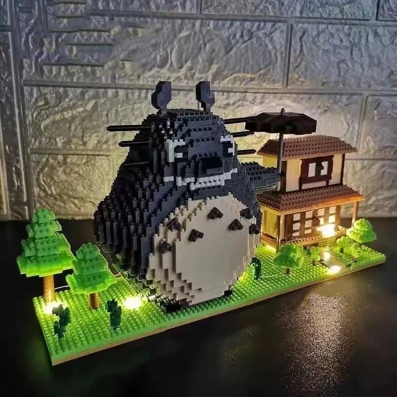 The-New-MY-NEIGHBOUR-TOTORO-Bricks-Kawaii-Anime-Totoro-Building-Blocks ...
